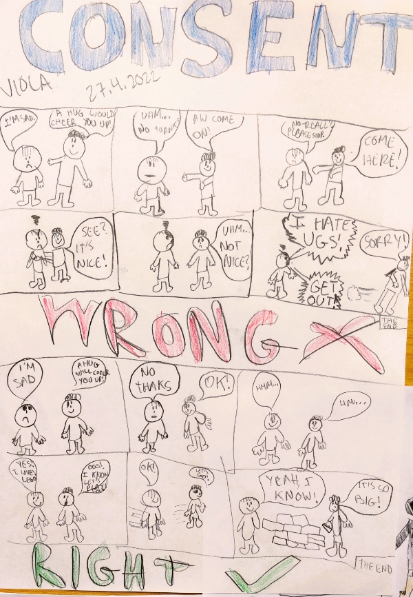 Teaching consent in primary school - SIAL